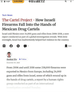 Israel sold over 24,000 weapons to Mexico, but the arms somehow ended ...